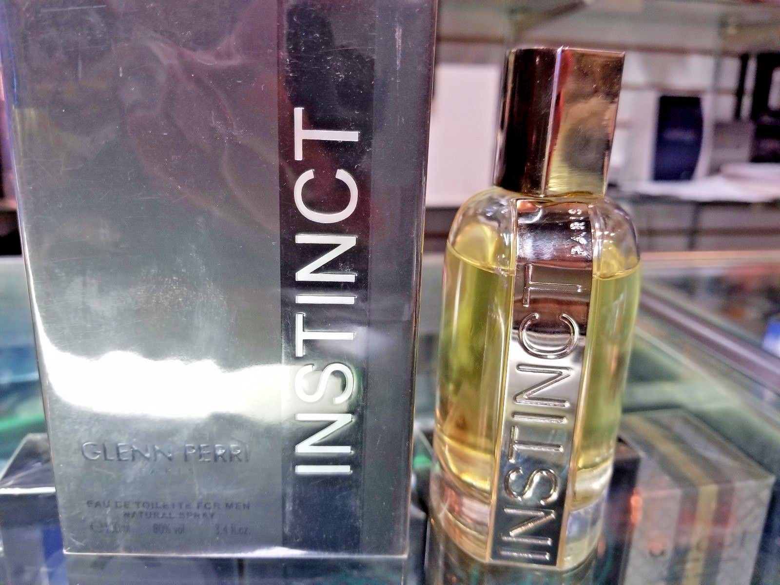 INSTINCT By GLenn Perri Eau De Toilette EDT 3.4 oz / 100 ml * NEW SEAL ...