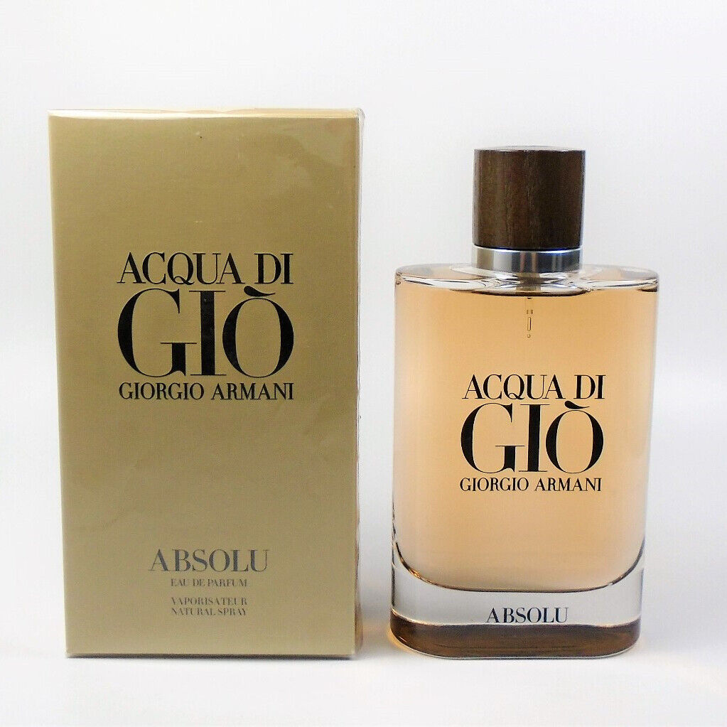 Acqua Di Gio ABSOLU by Giorgio Armani 4.2 oz 125 ml Eau de Parfum EDP ...